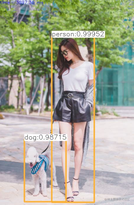 Opencv34 Calls Yolov3 Model To Complete Target Detection Moment For