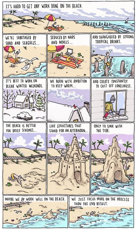 On The Beach Beach Comics