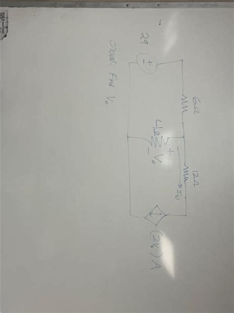 Solved Toal Find Vo Chegg Com