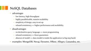 Big Data Hadoop NoSQL DB Introduction PDF
