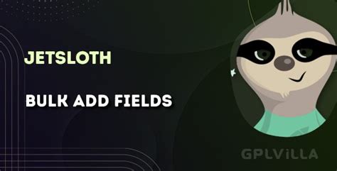 Gravity Forms Bulk Add Fields Gplvilla