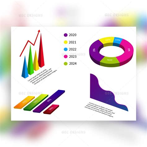 Data Made Beautiful Isometric Infographic Illustrations GEC Designs