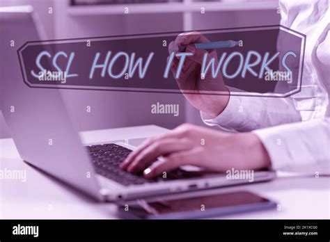 Writing Displaying Text Ssl How It Workssession Key Is Used To Encrypt
