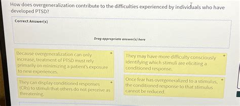 Solved How Does Overgeneralization Contribute To The