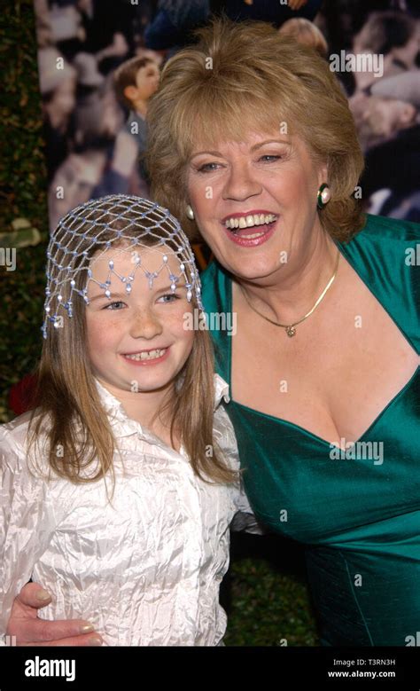 Los Angeles Ca December 03 2002 Evelyn Doyle Right With Actress