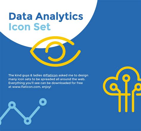 Data Analytics Icon Set On Behance