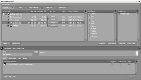 Preparation For The Spatial Audio Tutorials Wwise Unity 集成 Documentation