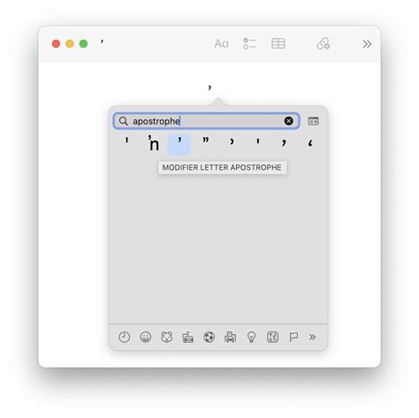How To Type A Curly Apostrophe On A Mac Keyboard La De Du