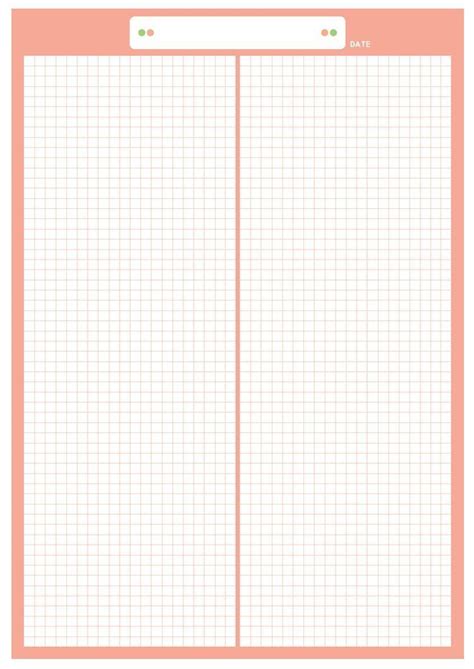 굿노트 속지 세로 파스텔 심플모눈노트 네이버 블로그 Artofit