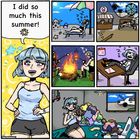 Comic A Wonderful Summer The Daily Illini