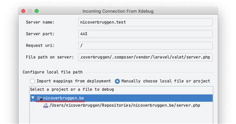 Xdebug With Laravel Valet And Phpstorm Nicoverbruggenbe