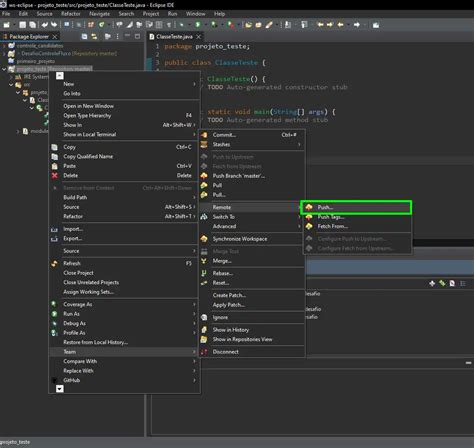 Integrando Github Com A Ide Eclipse Alexandre Kranz Github Java Dio