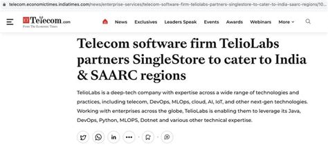 Anurag Batham On Linkedin Welcome Teliolabs Apac Team We Are Excited To Add More Value To Our…