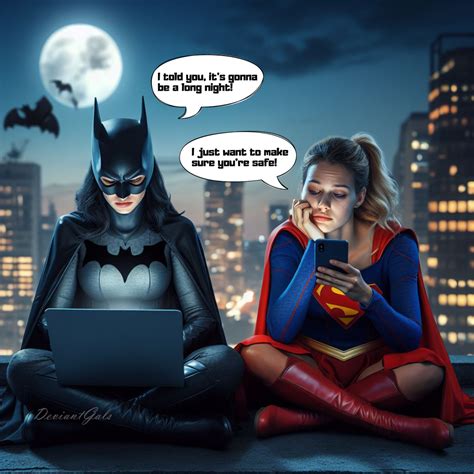 Batgirl And Supergirl Bff Short Story By Deviantgals On Deviantart