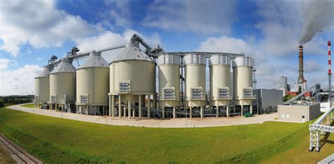 Wood Chip Round Silo Discharge System Fmw Industries