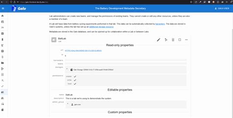 tutorial getting started — galv frontend 2 1 0 documentation