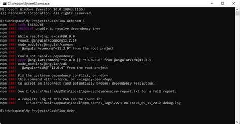 Nodejs Npm Command Is Not Working After Clear The Cash In Windows 10