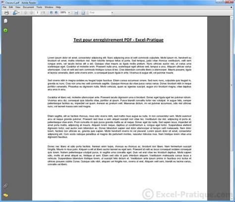 Astuce Excel Enregistrer Un Document Excel En PDF