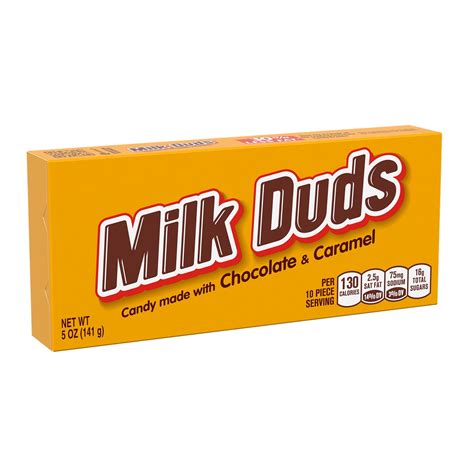 Milk Dubs Chocolate And Caramel Candy Movie Candy 5 Oz Box