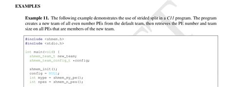 Make Examples Easier To Read · Issue 397 · Openshmem Orgspecification · Github