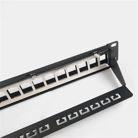 RJ Network Patch Panel Port U Keystone C C E C With Mangement Bar