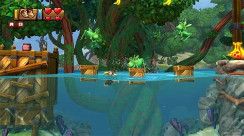 Donkey Kong Country Tropical Freeze Secret Exits · Unlock All A And B