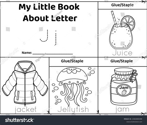 Letter J Coloring Pages