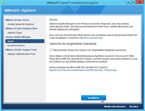 Install VSphere Update Manager In Addition To VCenter Server Appliance Gansercom