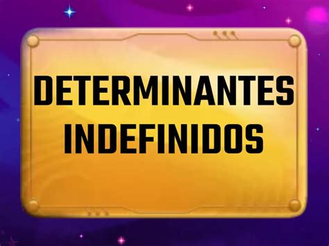 Tipos De Determinantes Flash Cards