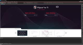 PSPICE FOR TI Start Page Simulation Hardware System Design Tools Forum Simulation
