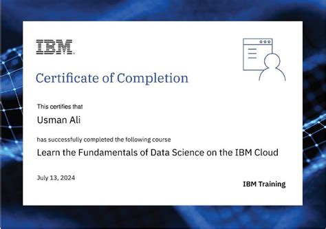 Usman Saleem On Linkedin Ibmcourse Techskills Professionalgrowth Continuouslearning