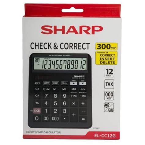 Calculatrice Sharp Cc12g Doubleclick