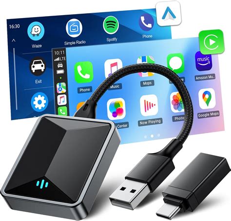 Wireless Carplay Adapter For Iphone Apple Ios 10 2 In 1