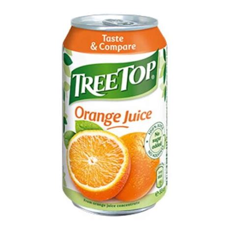Tree Top Orange Juice Ml Can X MannVend