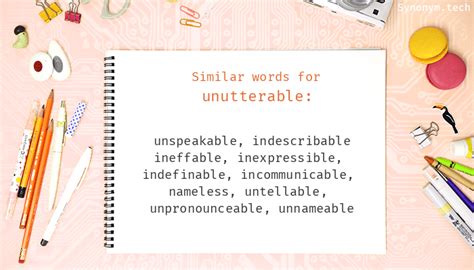 Unutterable