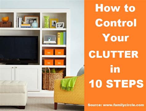 How To Control Your Clutter In Steps HOME And LIFE TIPS