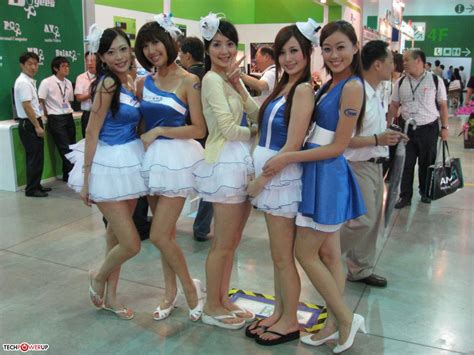 Computex Show Girls Review Bonus Pics TechPowerUp