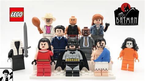 Lego Batman The Animated Series Custom Minifigure Showcase Part Youtube