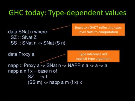 Ppt Enhancing Haskell With Agda Generic Programming With Dependent