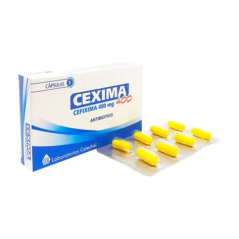 Ceprin Cefixima 400 Mg Caja De 10 Comprimidos Recubiertos Punto Farma