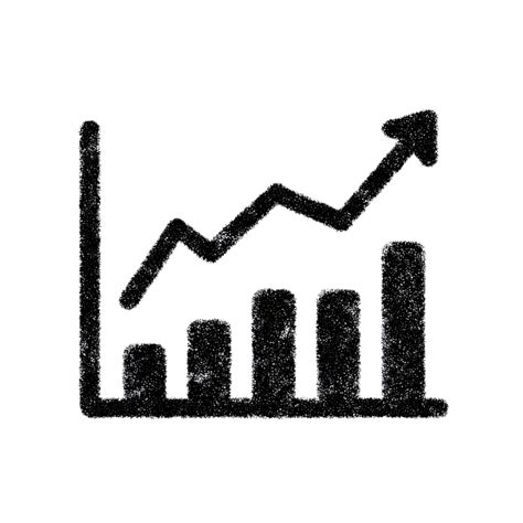 Growth Chart With Rising Trend And Data Representation Concept 67247429 Png