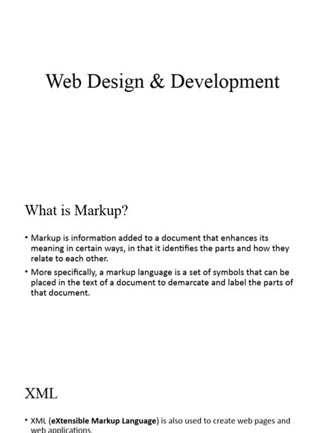 0 Intro To Web Pdf Html Xhtml