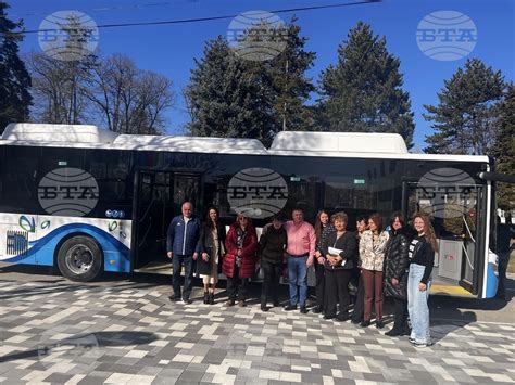 В Павел баня са доставени новите електробуси закупени по проекта „Екологосъобразна мобилност