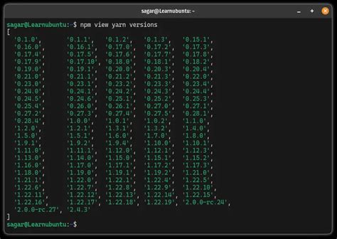 How To Update Yarn On Ubuntu