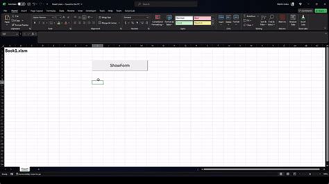 Userformshow Activates Another Workbook In Excel Vba Stack Overflow
