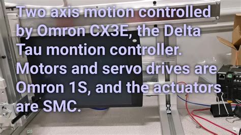 [video] Paul Zhu On Linkedin Two Axes Motion Control Demo To Show The Functions Of Omron And Smc…