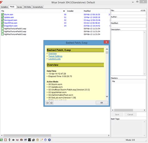 Wrye Bash Wipes Plugin List After Patching Page 2 Mod Organizer