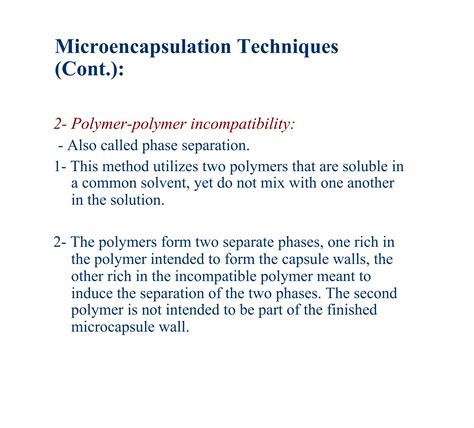 Microencapsulation Doc