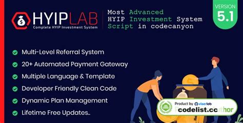 Hyiplab V53 Complete Hyip Investment System Nulled Premium Scripts Plugins And Mobile