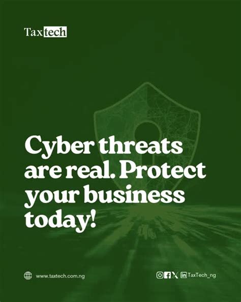 Cybersecurity Techtips Dataprotection Taxtech Businesssecurity